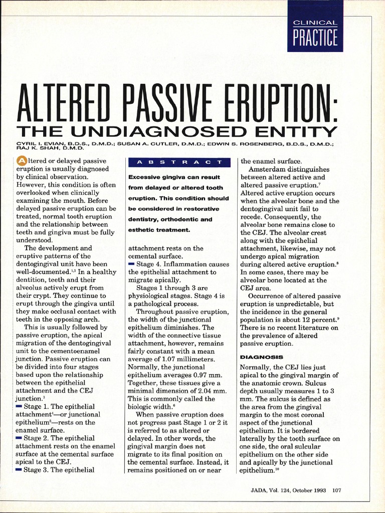 10 - Altered Passive Eruption - The Undiagnosed Entity | PDF ...