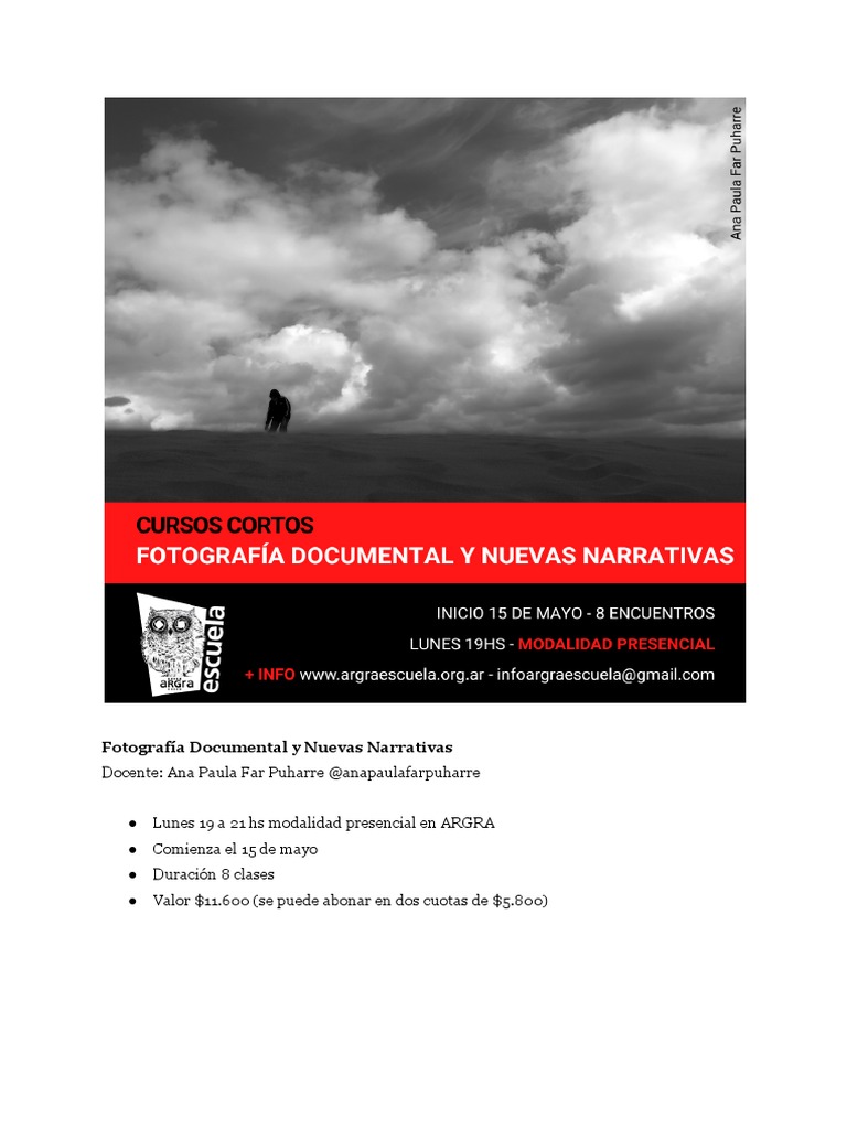 Fotografía Documental y Nuevas Narrativas-1 PDF | PDF | Documental