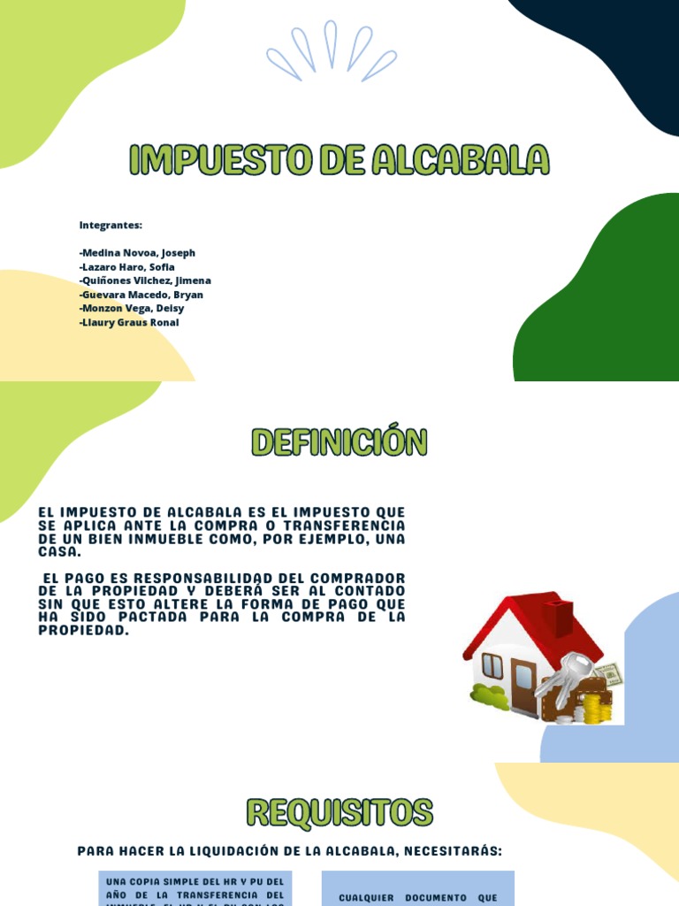 Impuesto de Alcabala | PDF | Impuestos | Economias