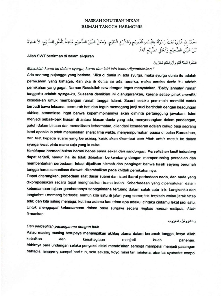 Khutbah 2 PDF | PDF