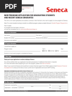 Seneca College Withdrawal Form | PDF | Privacy