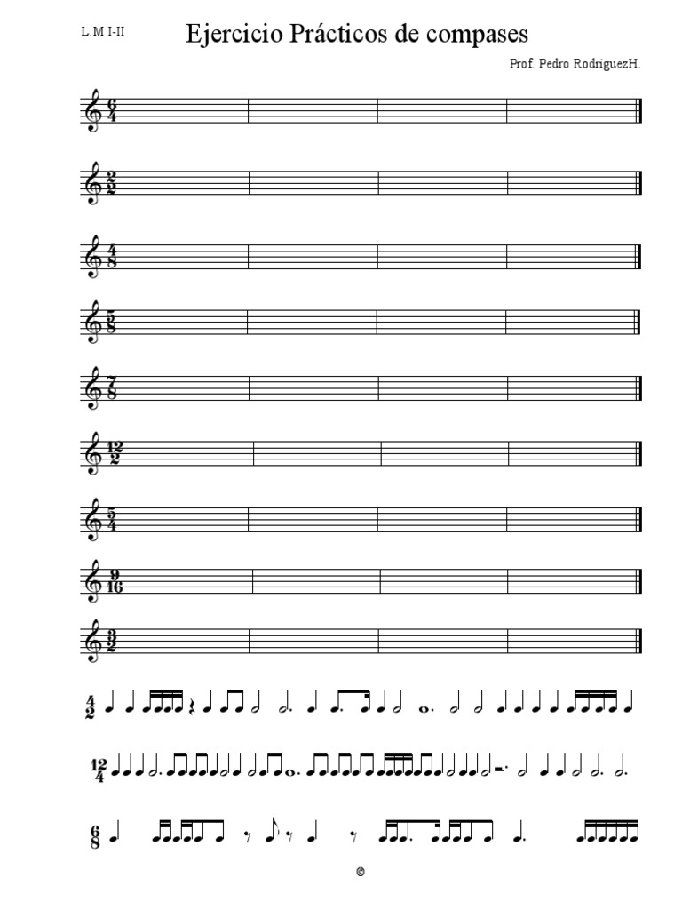 2.ejercicios Compases PDF | PDF