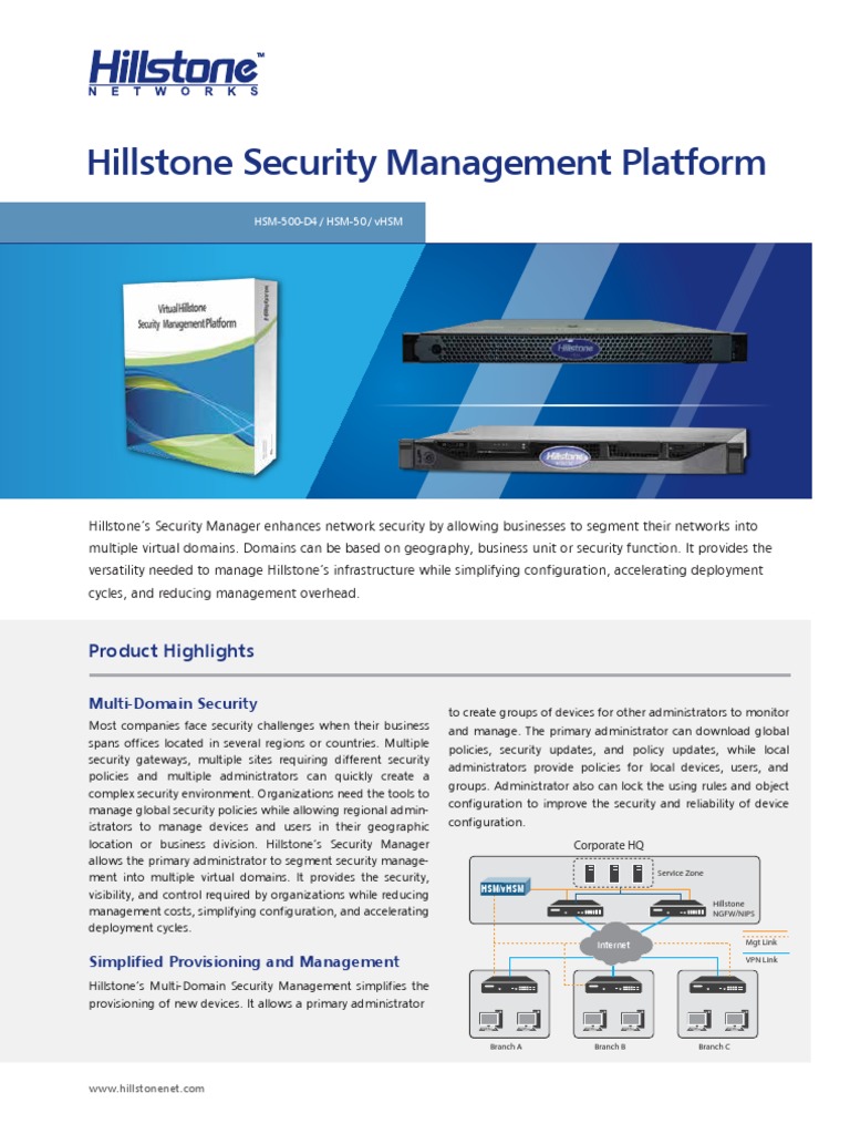 Hillstone HSM 4.0.0 EN | PDF | Ip Address | Virtual Private Network