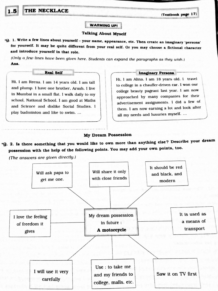9th English Lesson 1.5 PDF | PDF