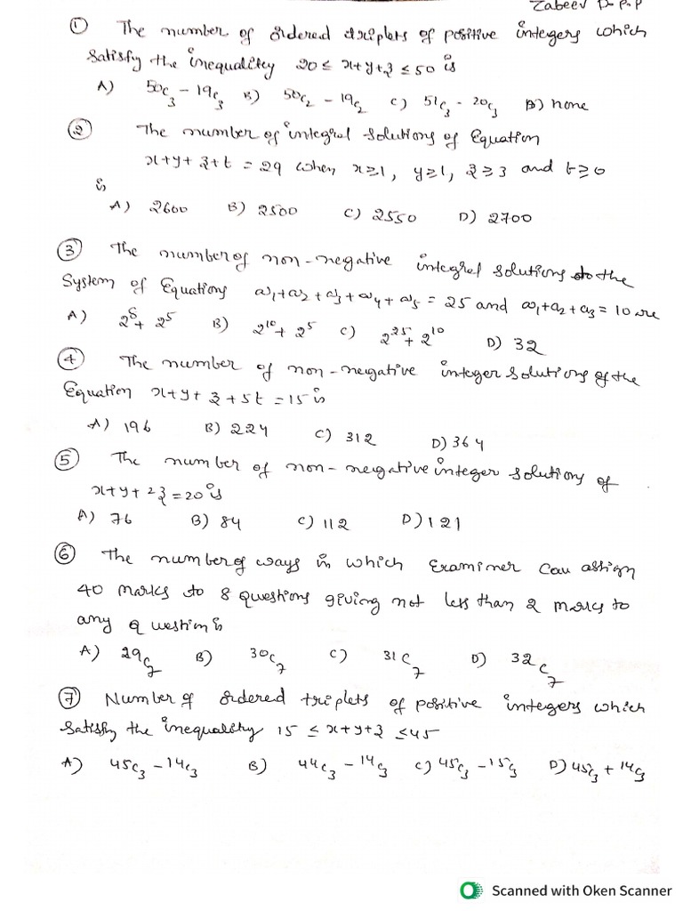 Maths Class 12 | PDF