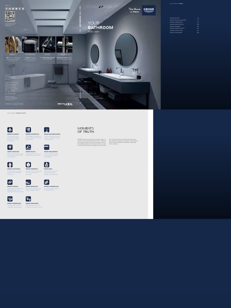 Grohe Bath Book 2020 - 2021 - ID - Med Res - 010720-Compressed PDF ...