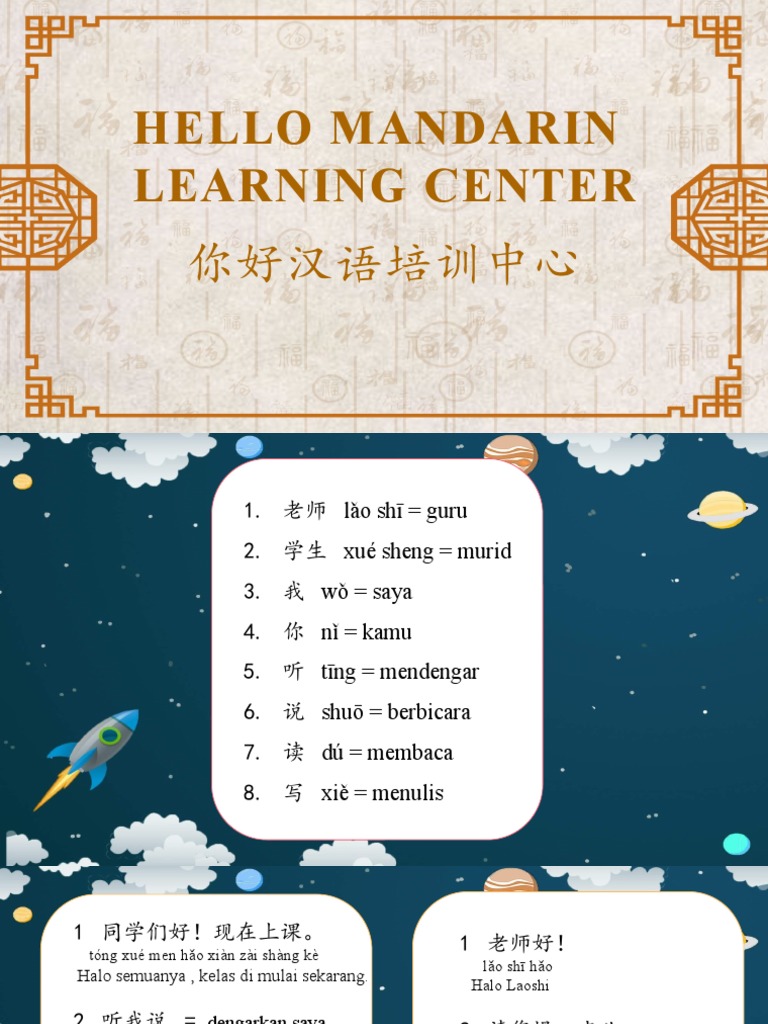 Hello Mandarin Dasar Part 9 Pdf