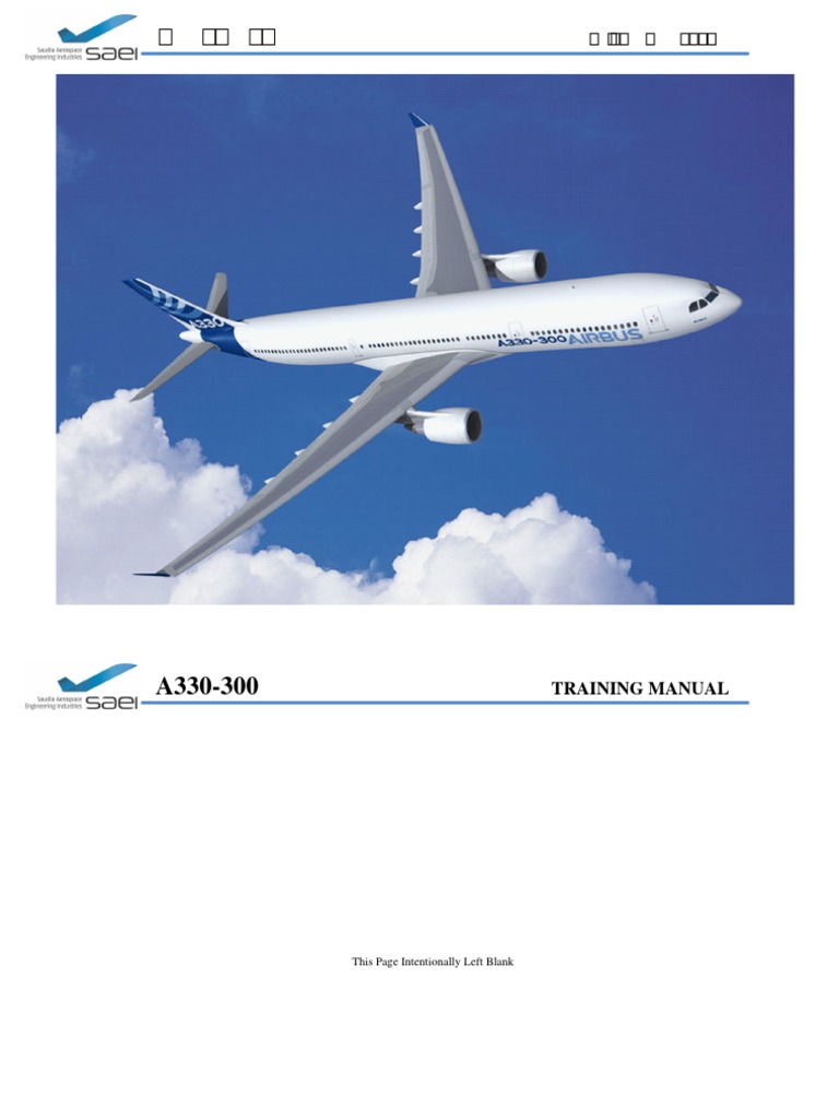 A330-300 Training Manual Overview | PDF | Aviation | Aircraft