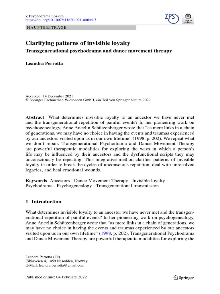 Clarifying Patterns of Invisible Loyalty | PDF