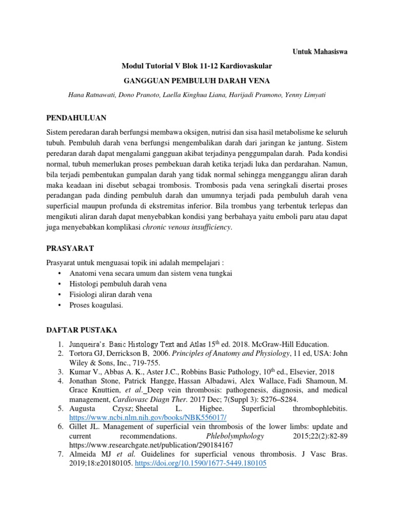 Skenario Blok 11-12 Modul 5 PDF | PDF