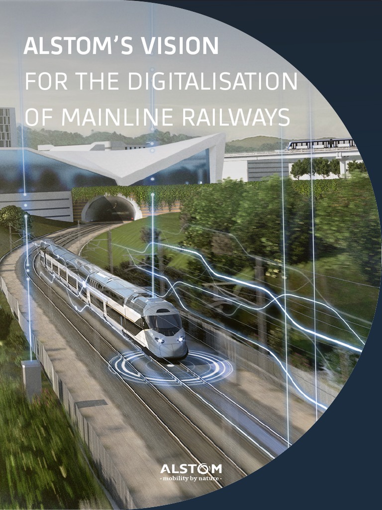 Whitepaper Alstom Vision Digitalisation Mainline Railways EN PDF | PDF