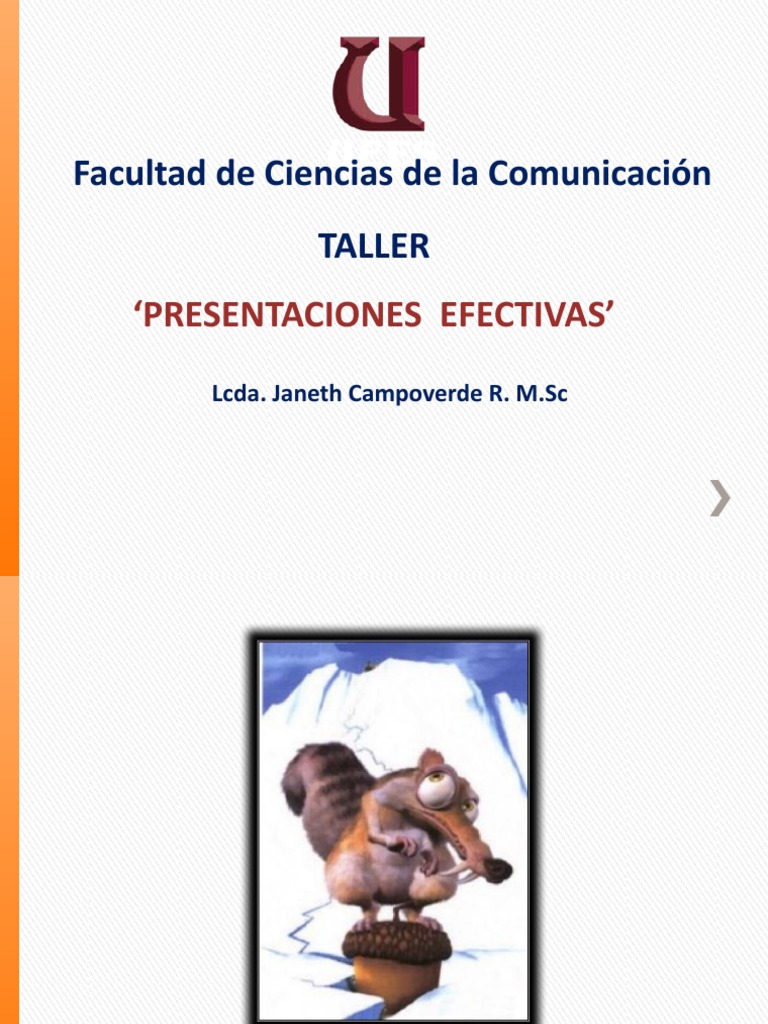 Presentaciones-Efectivas-Pre Com Efectiva | PDF | Comunicación | Comunicación no verbal