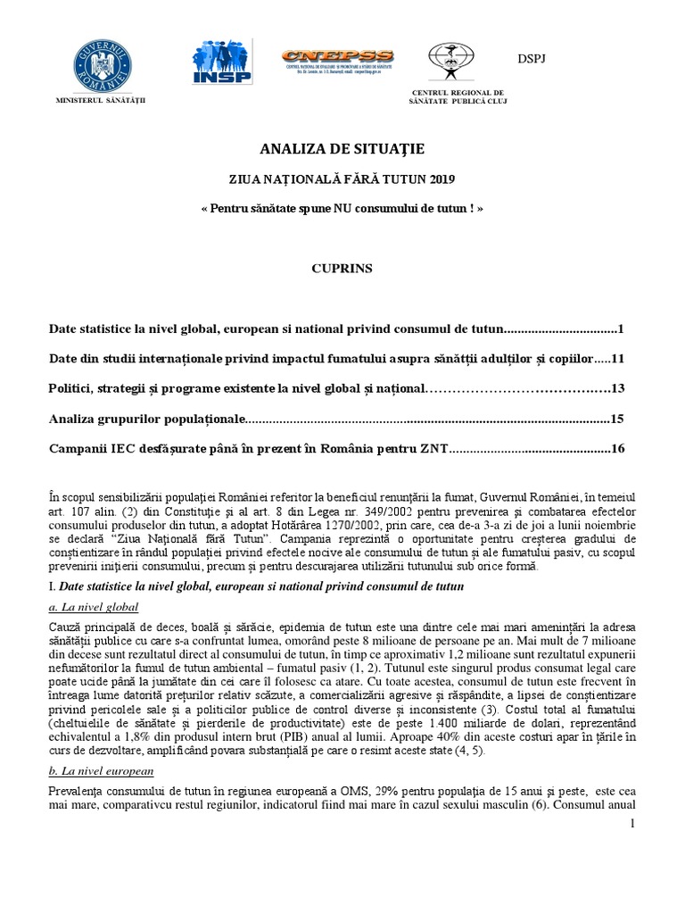 Analiza-de-situatie-ZNT-2019 - Grafice PDF | PDF