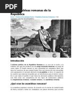 Comicios en Curias y Centurias | PDF | Roma antigua | Antiguedad clasica