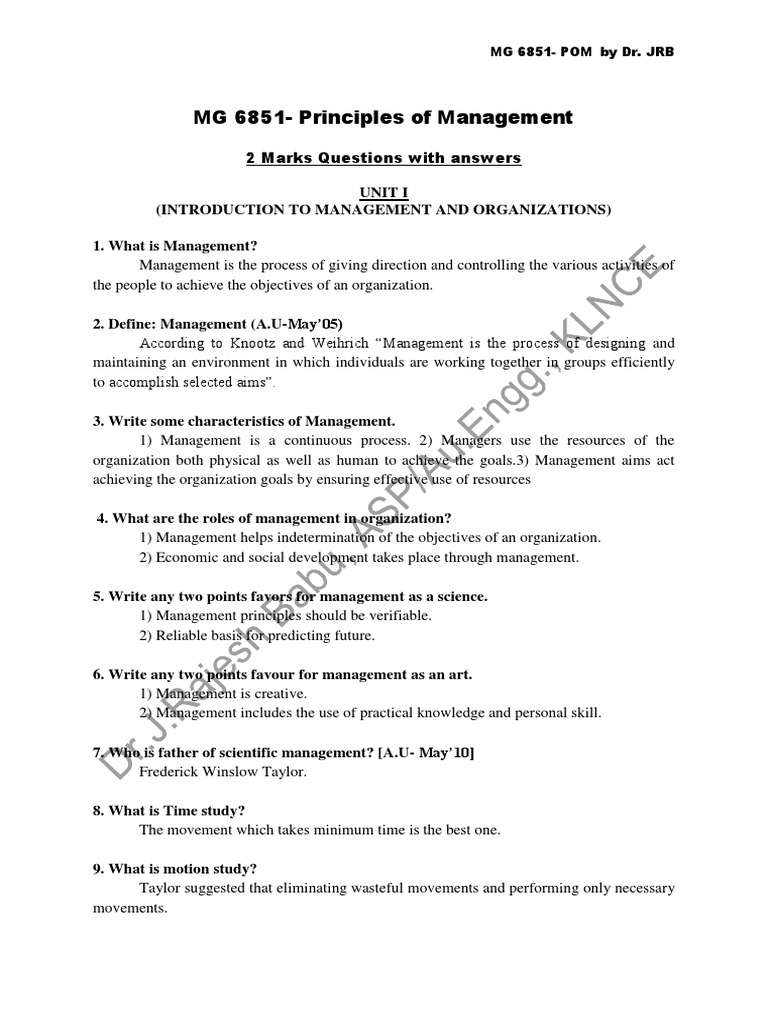 Two Marks PDF | PDF Two Marks PDF | PDF