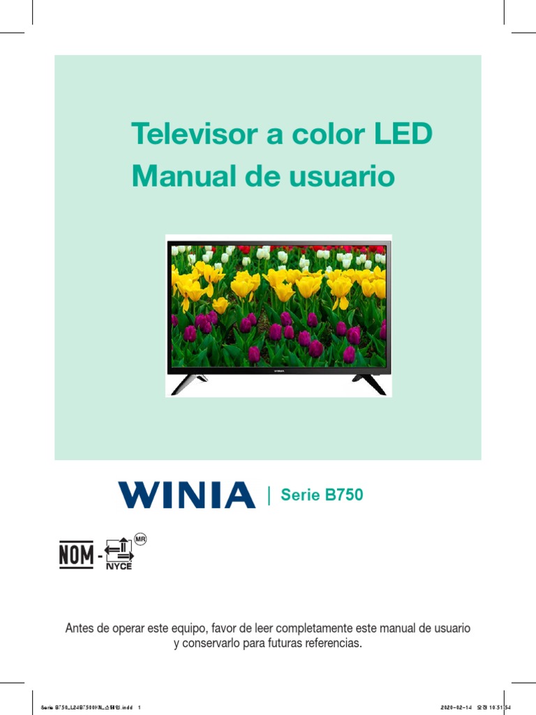 Mu b750 l24b7500kn 2 PDF | PDF | Hdmi | USB