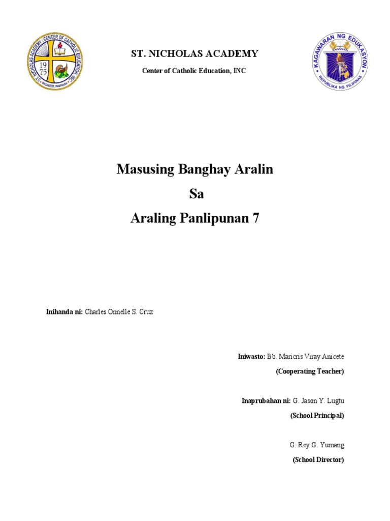 Local Demo Lesson Plan | PDF