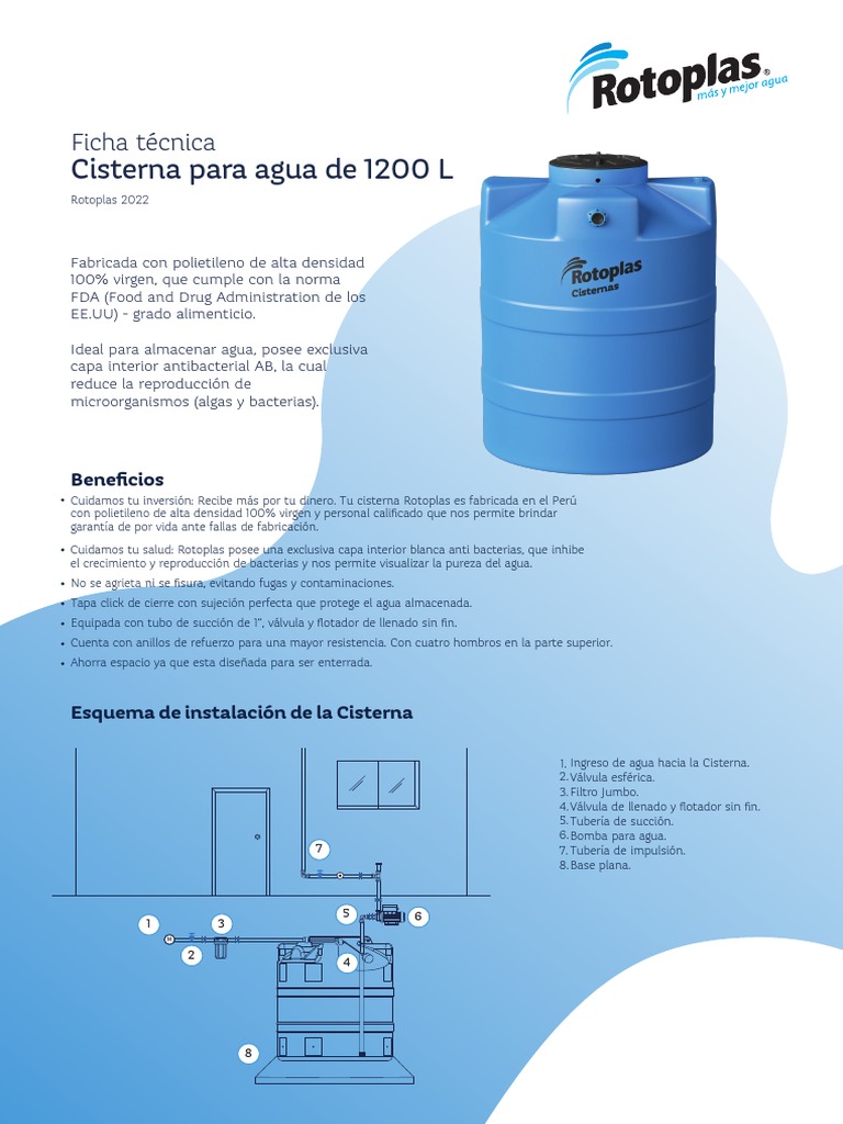 FT Cisterna 1200L PDF | PDF