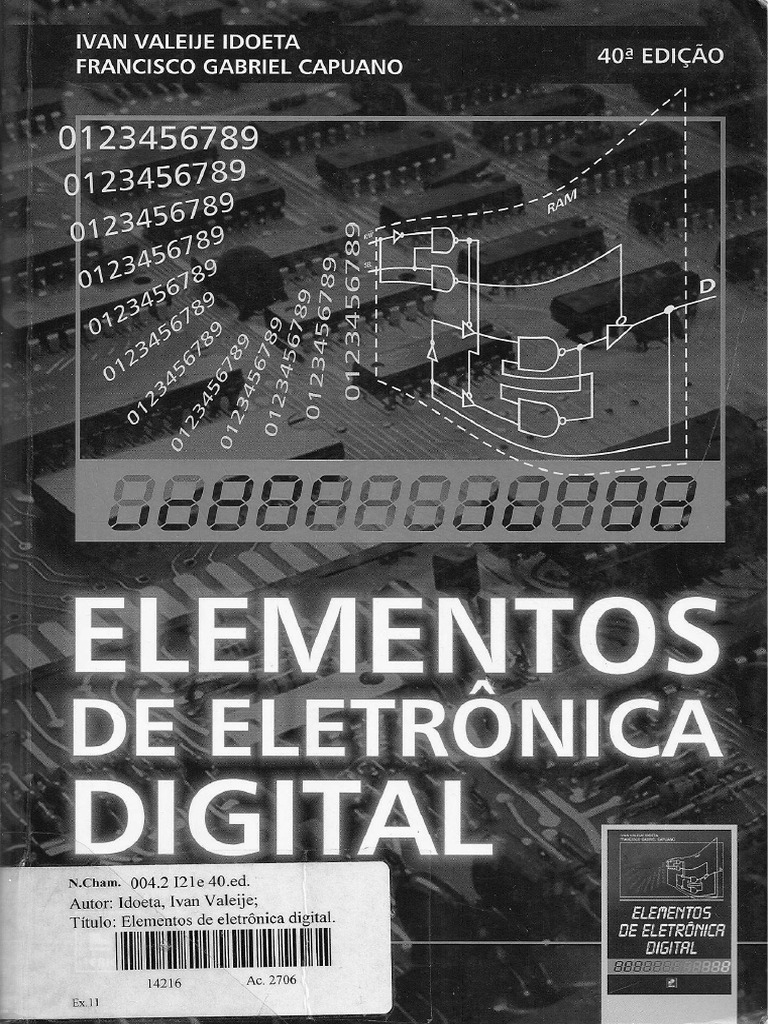 Capítulo 1 Elementos de Eletronica Digital - Idoeta e Capuano | PDF