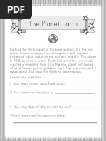 Grade III - SST - Revision Worksheets | PDF | Planets | Solar System