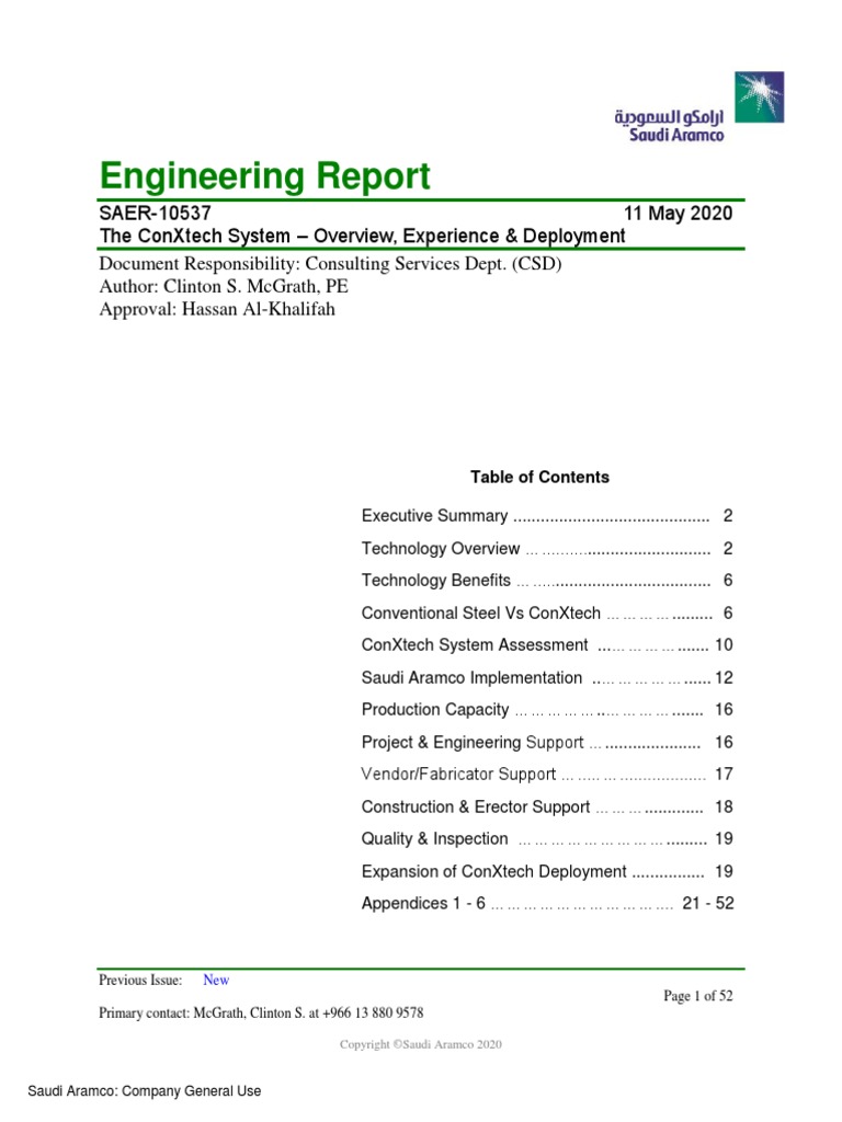 SAER 10537 - ConXtech Overview Experience and Deployment PDF | PDF | Technology & Engineering ...