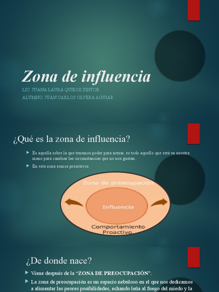 Presentación Zona Influencia | PDF