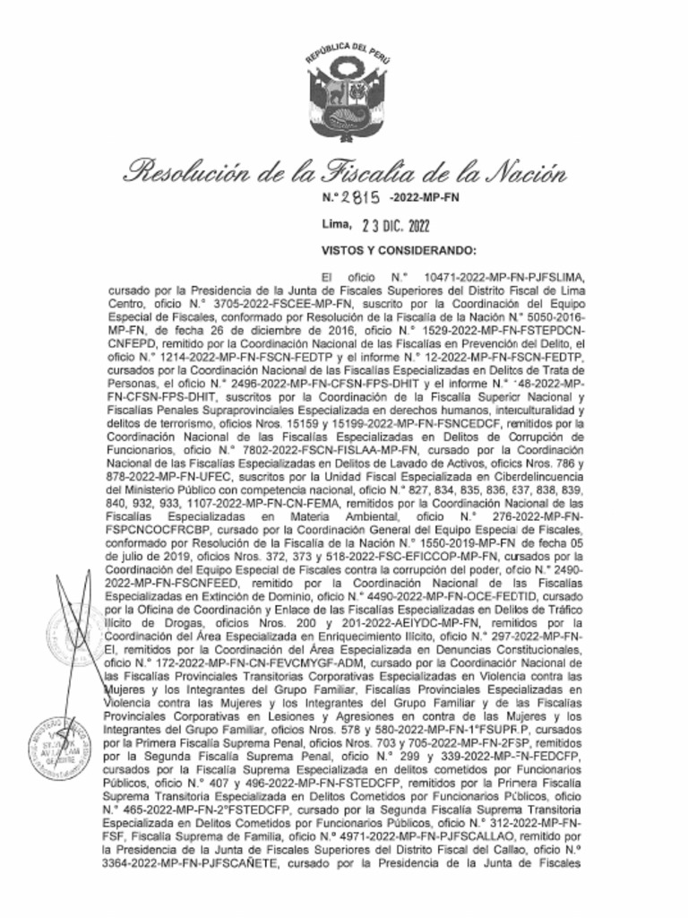 RFN 2815-2022-MP-FN PDF | PDF