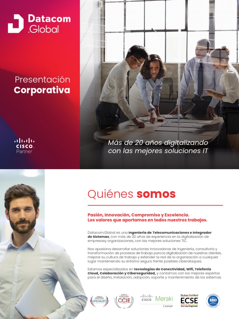 Datacom Presentacion Online PDF | PDF | Negocios | Informática