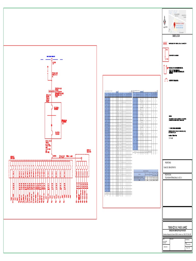 DIAGRAMA UNIFILAR IZZI JUAREZ LAYOUT 3 OK-Layout3 PDF | PDF