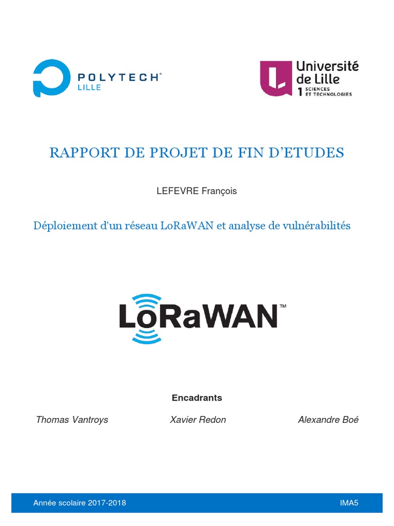 Rapport PFE P27 PDF | PDF