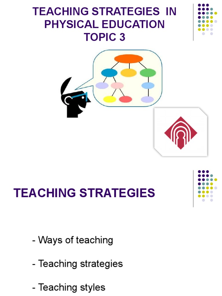 TOPIC 3 . TEACHING STRATEGIES IN PHYSICAL EDUCATION.pptx | PDF
