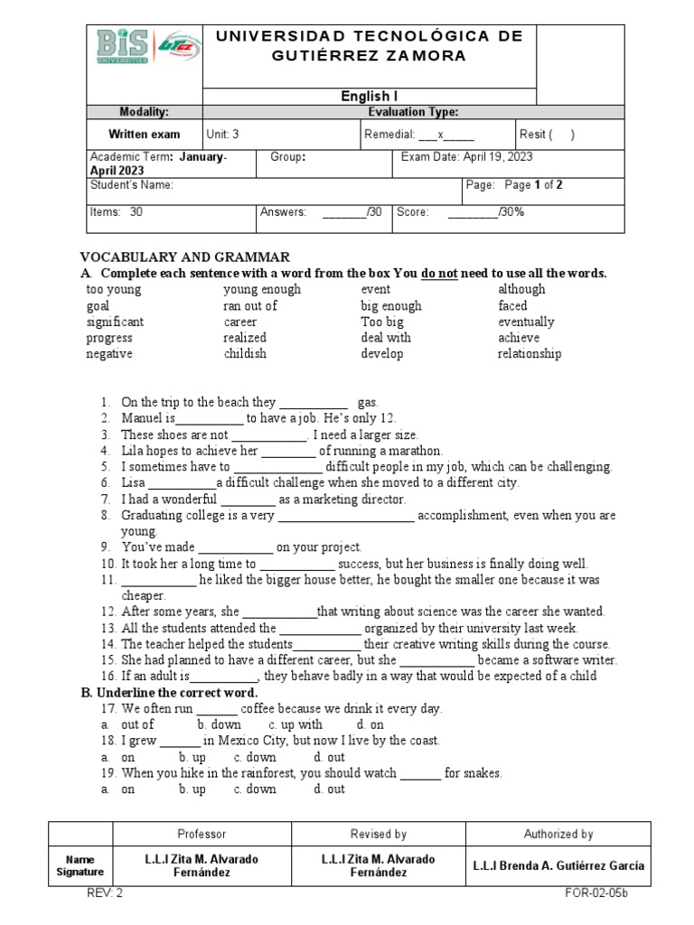 English 1 Unit 3 - REMEDIAL | PDF