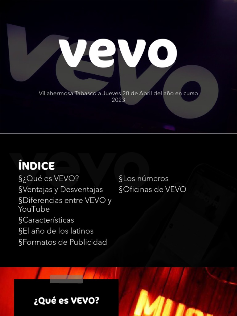 Vevo PDF | PDF
