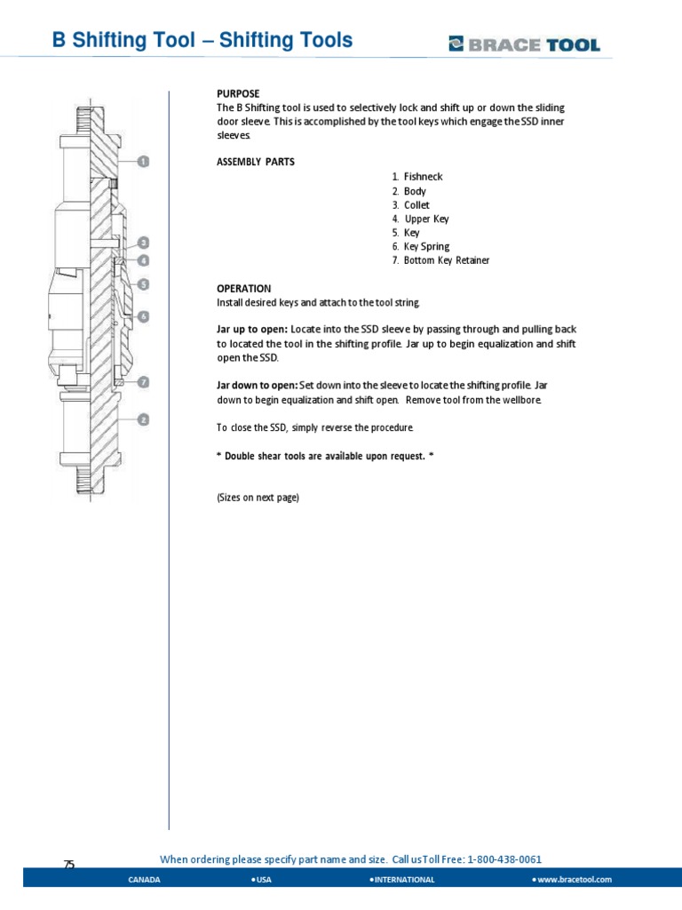 B Shifting Tool | PDF | Manufactured Goods | Equipment