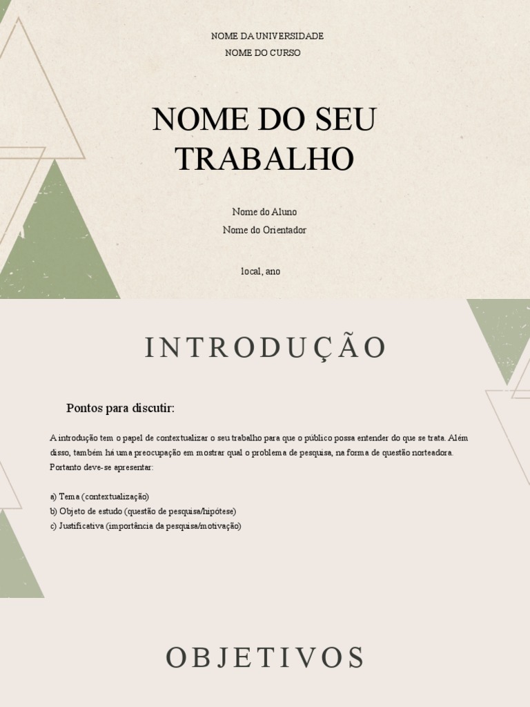 Modelo de Slide 7 - TCC EASY | PDF | Carreira e Crescimento