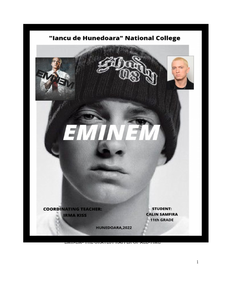 EMINEM | PDF | Art | Poetry