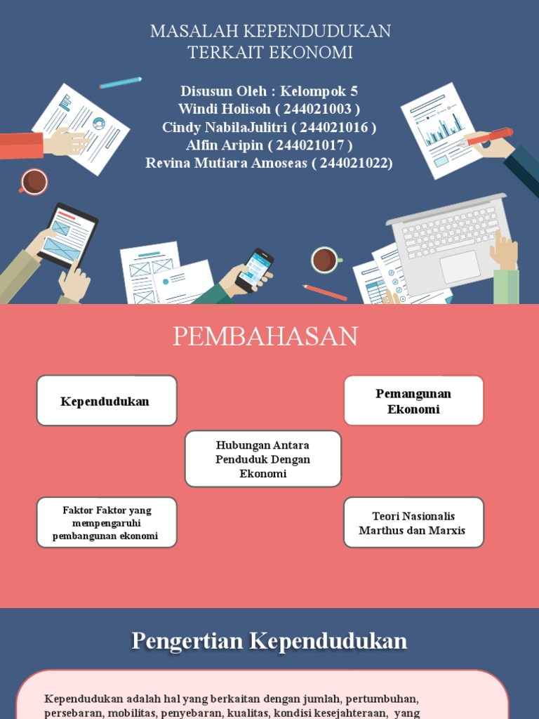 MasalahKependudukanDgEkonomi (Kel5) | PDF