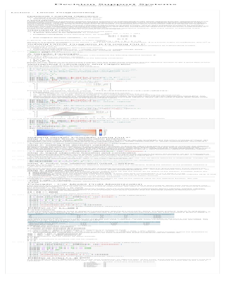 Lec 1 - 2 - Linear Programming PDF | PDF