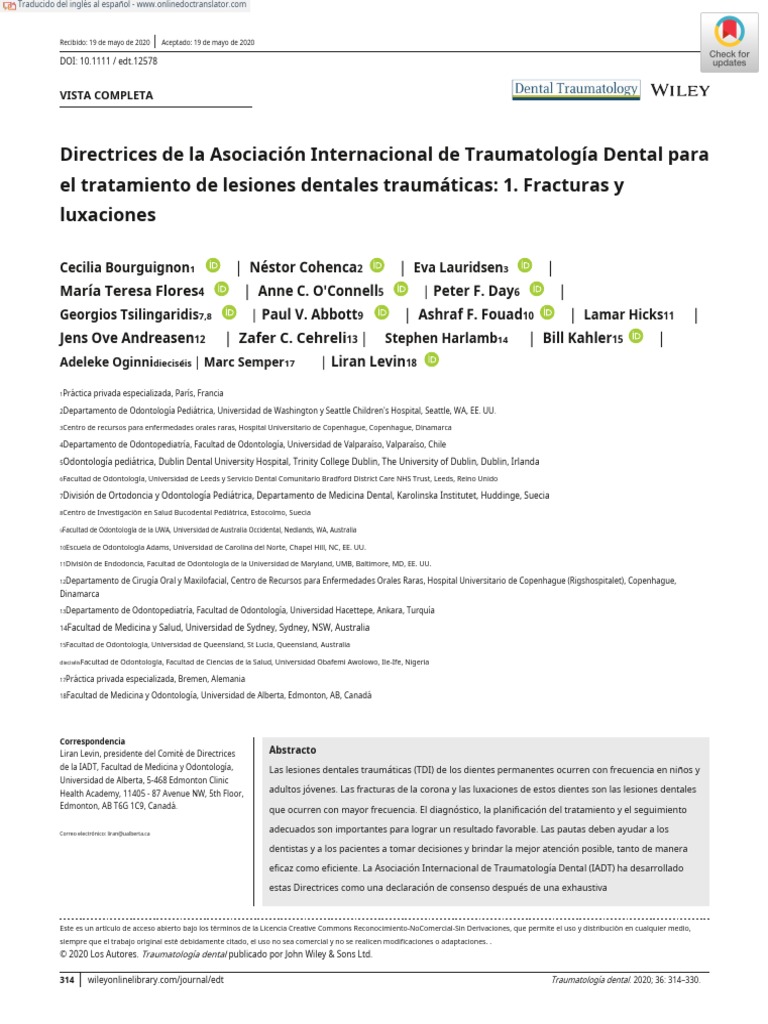 Manejo Trauma 2020 I FX y Luxacionesenes PDF | PDF