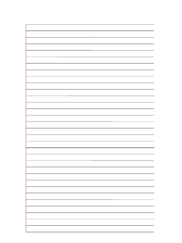 Plantilla para Escribir Recto Con Margenes | PDF