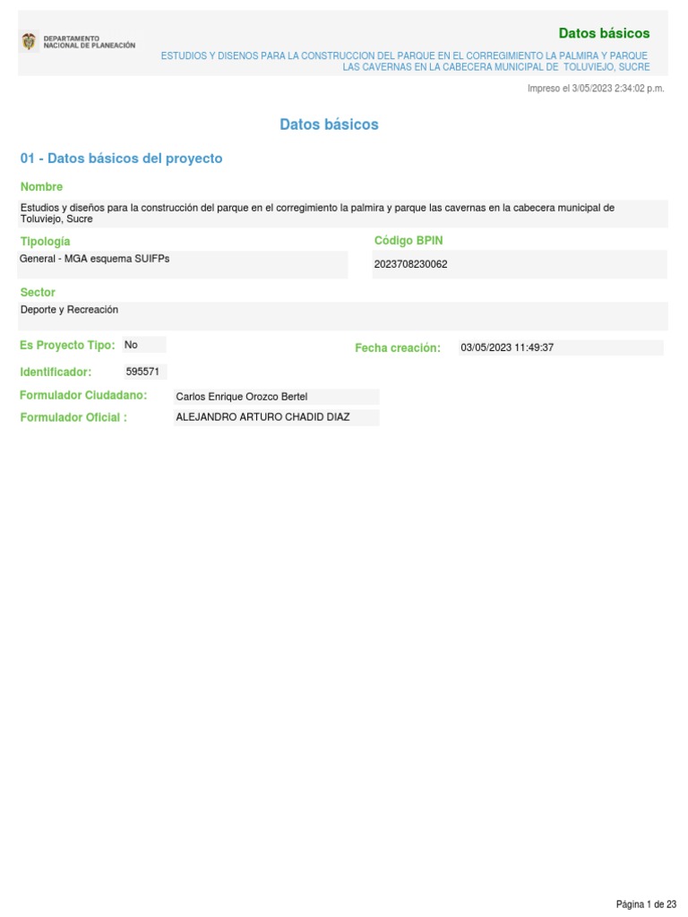 ProjectSummary 63 PDF | PDF | Infraestructura | Parques