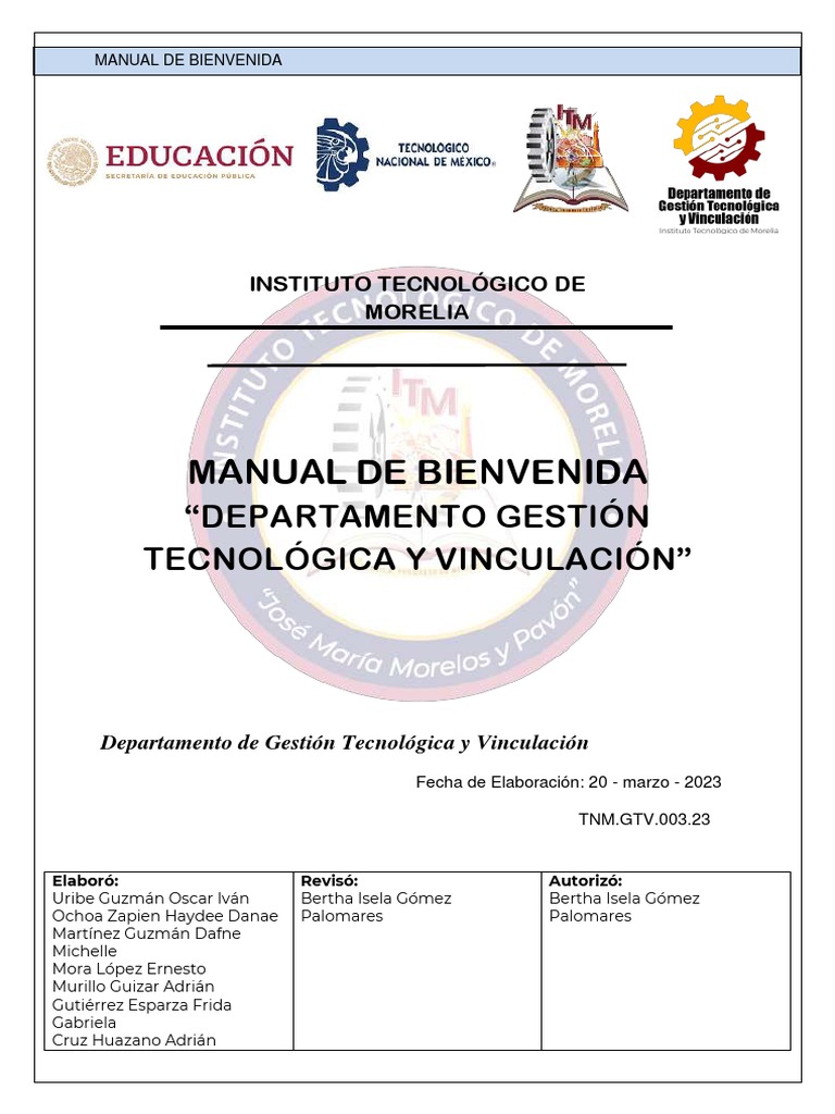 Manual de Bienvenida DGTV.pdf | PDF