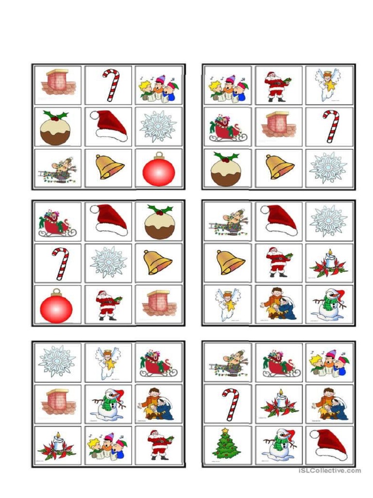 bingo navideño | PDF
