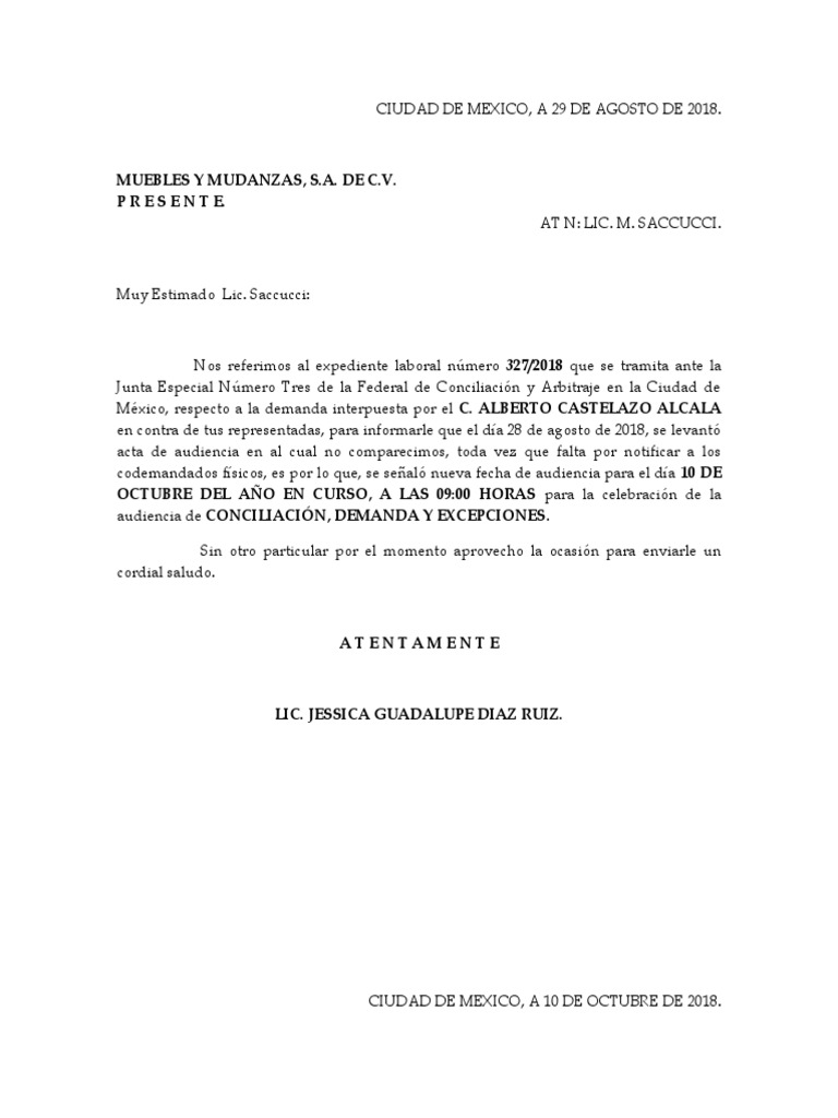 Carta Informativa Mym | PDF