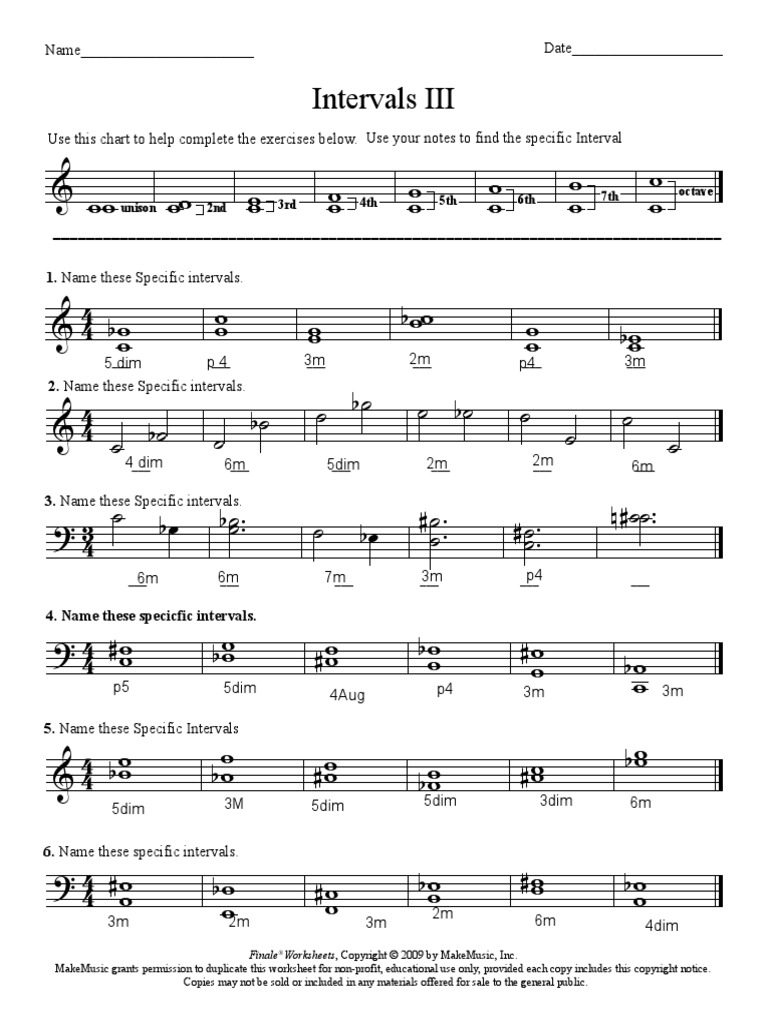 Intervals 3 PDF | PDF