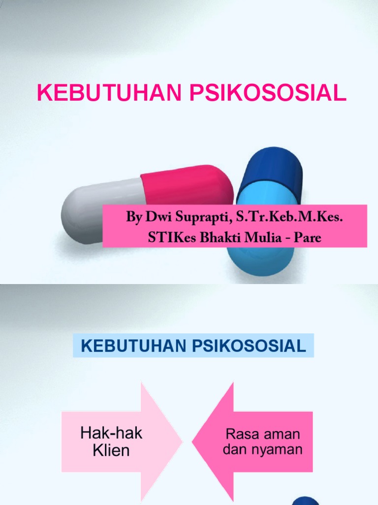 Kebutuhan Pisiko Sosial | PDF