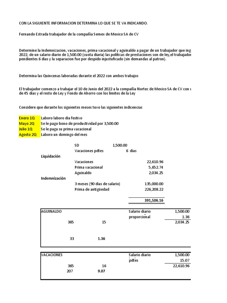 Practica de Repaso | PDF