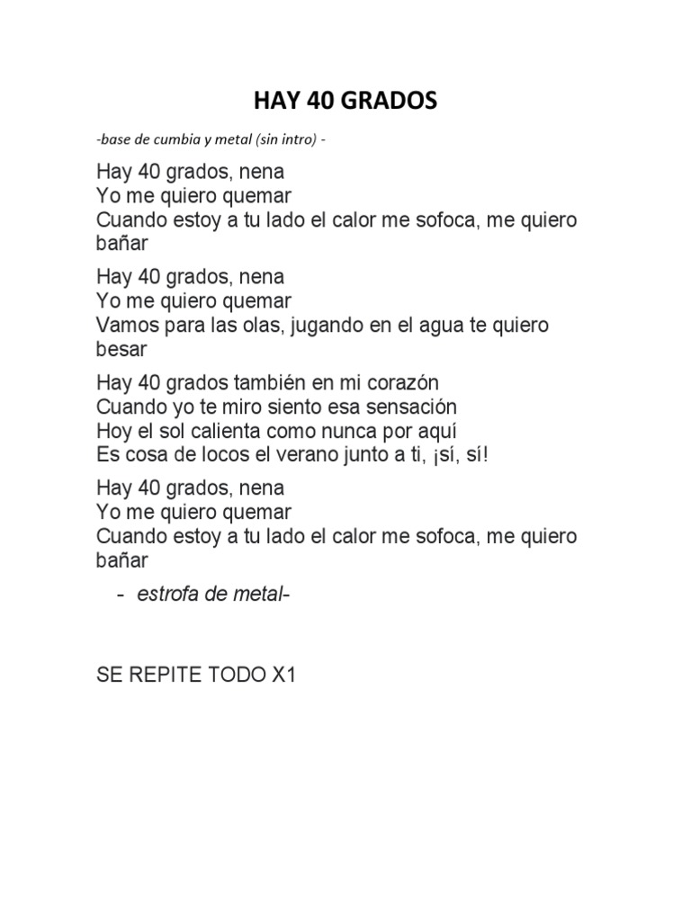 Letras de Canciones Batucada | PDF | Amor