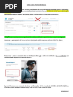 TUTORIAL Sala Do Futuro - Como Usar o Token em Provas (Aluno) | PDF