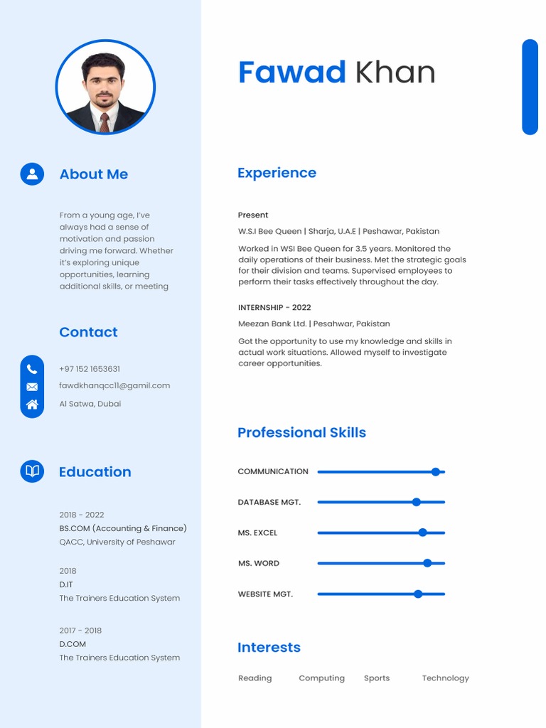 Fawad CV | PDF
